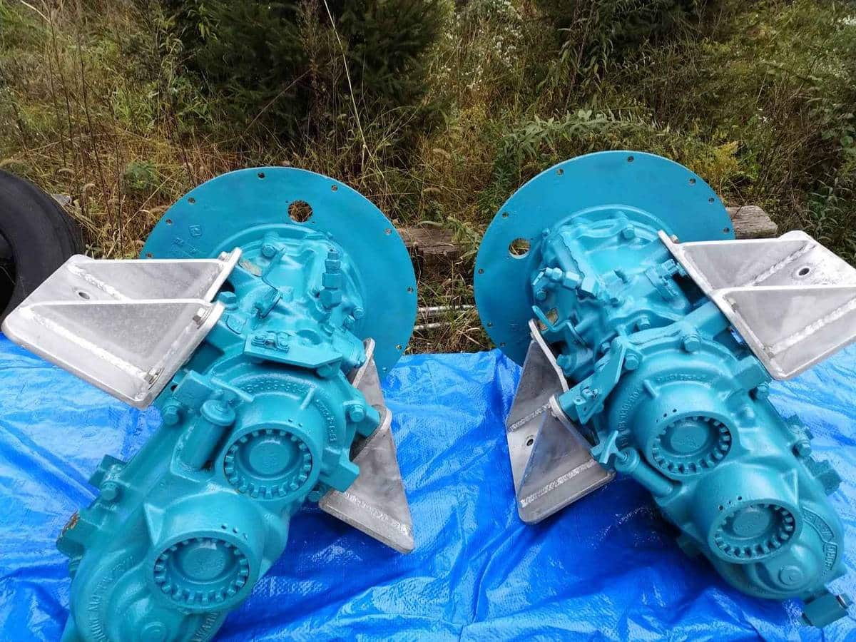 Pair 6BT 180HP w V-drive gears. - Low Hour - Commercial Marine Pro