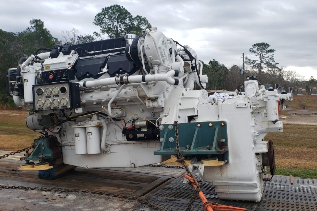 Pair CATERPILLAR C32 ACERT – EPA TIER 2 Marine Engines – Commercial ...