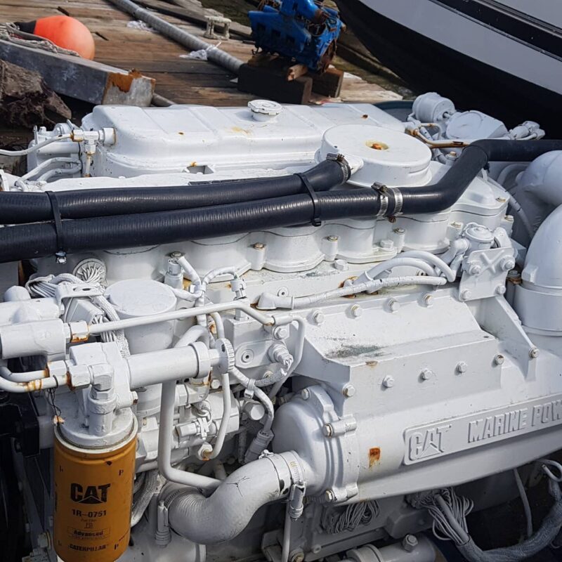 REBUILT Caterpillar 3126B Marine Engine | Commercial Marine Pro