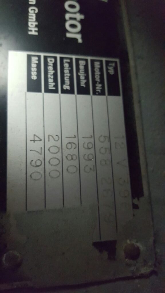 Pair MTU 12v396 TE94 Marine Engines Low hours since factory rebuild ...