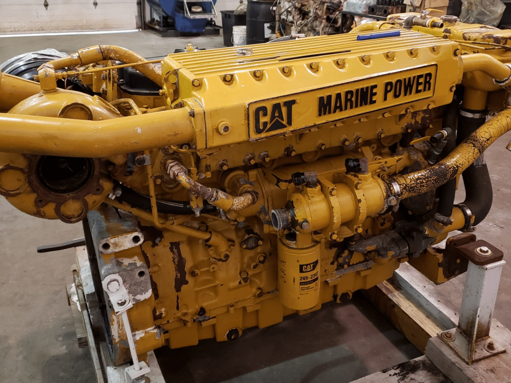 Caterpillar C12 Marine Engine - 14,000 hours - 660HP | Commercial Marine Pro