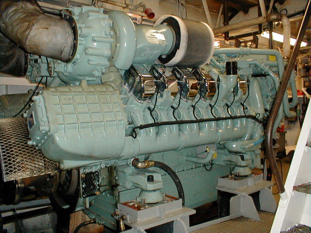 Pair of MTU 12V4000 M60 Marine Engines – Commercial Marine Pro