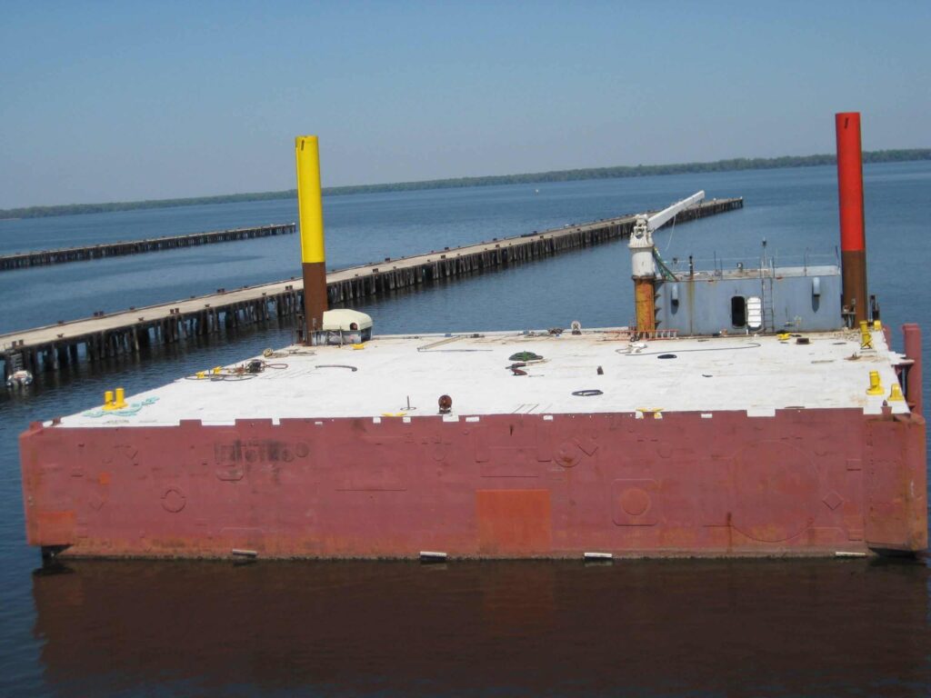 101 x 96 Spud Barge - Built 1973 - ID 884 | Commercial Marine Pro