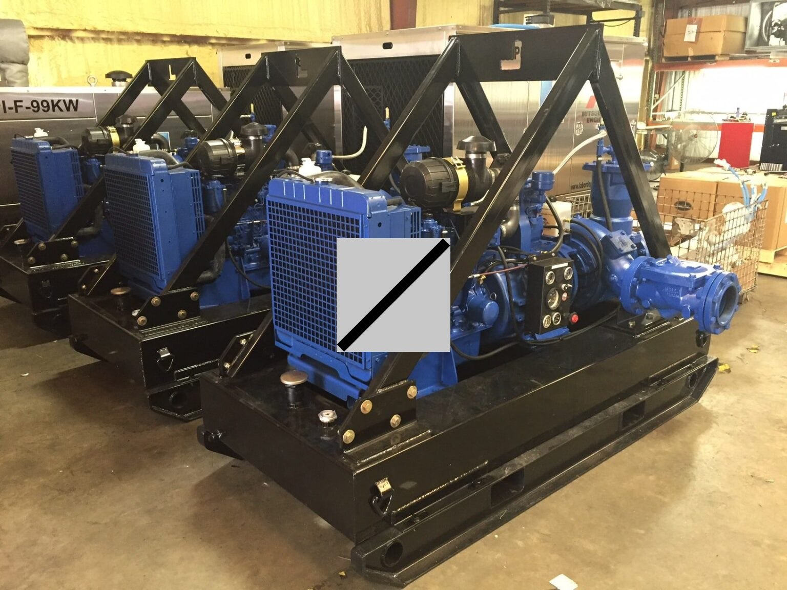 6 x 6 High Head Vacuum Assist Pump – 2810 GPM – New – Commercial Marine Pro