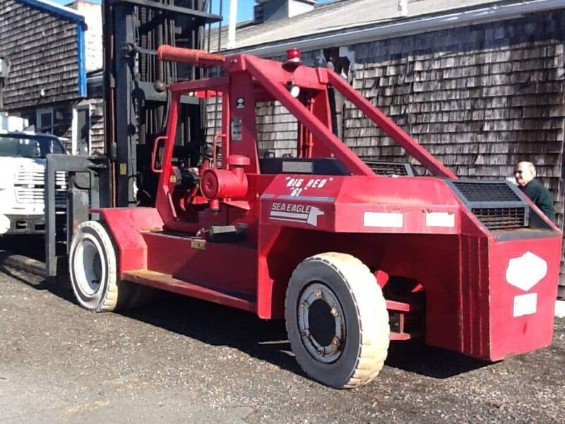 Marine Forklift Taylor TSE Big Red – Commercial Marine Pro