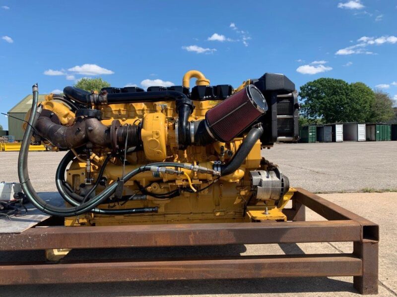 Pair CAT C18 Marine Propulsion Engines w 1,000HP – Commercial Marine Pro
