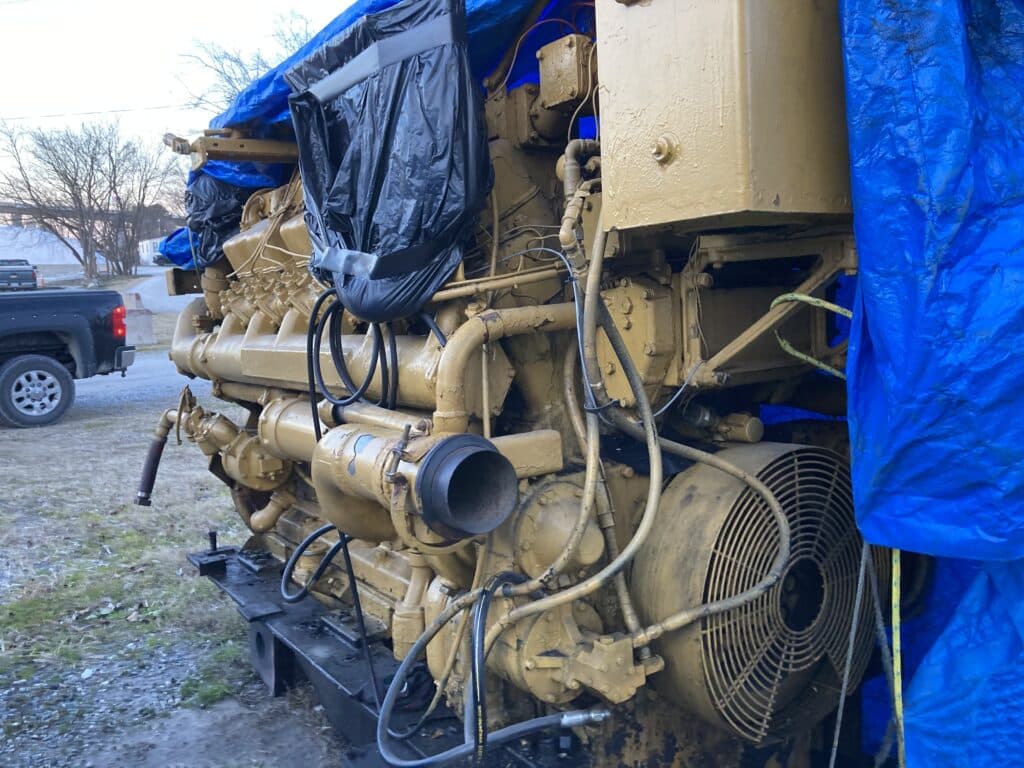CAT D398 Marine Engines – Running Take Outs – Commercial Marine Pro