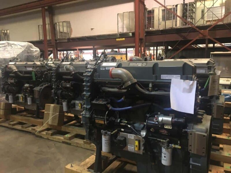 multiple Industrial Detroit Diesel 60 Engines 350HP Zero Hour Surplus ...