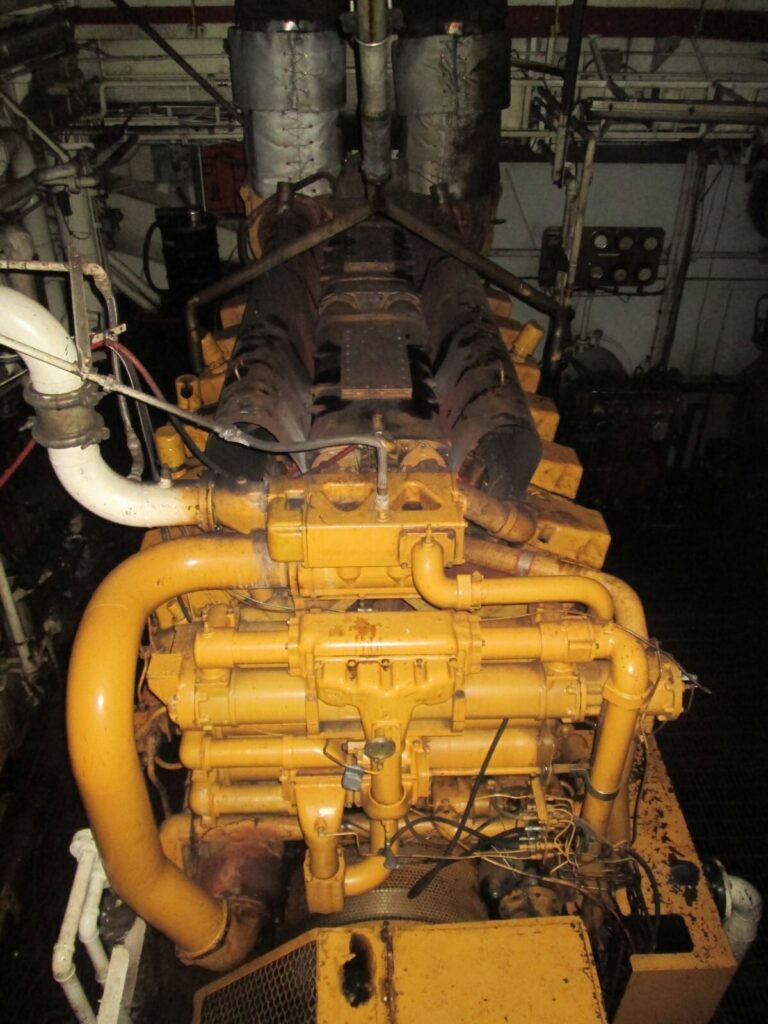 Pair Caterpillar 3612 Marine Engines – RTOs – Commercial Marine Pro