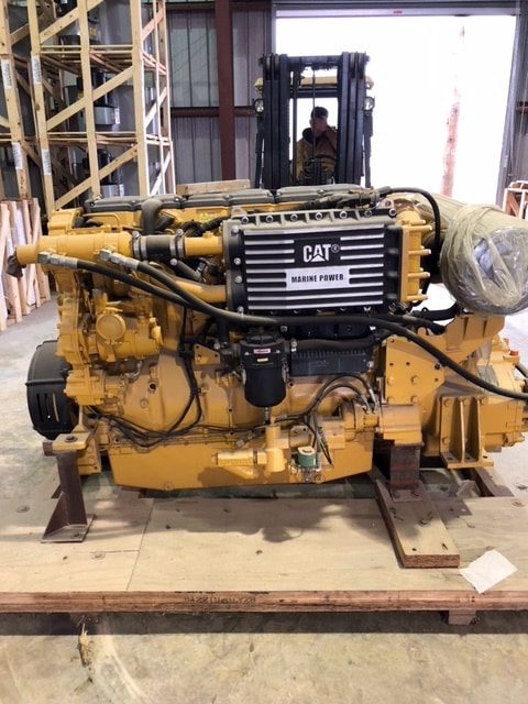 CAT C18 ACERT Marine Engine - Surplus - Commercial Marine Pro