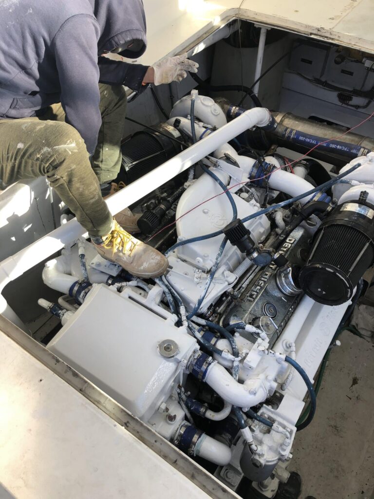 Pair Detroit 8V92 marine engines w 735HP – Commercial Marine Pro