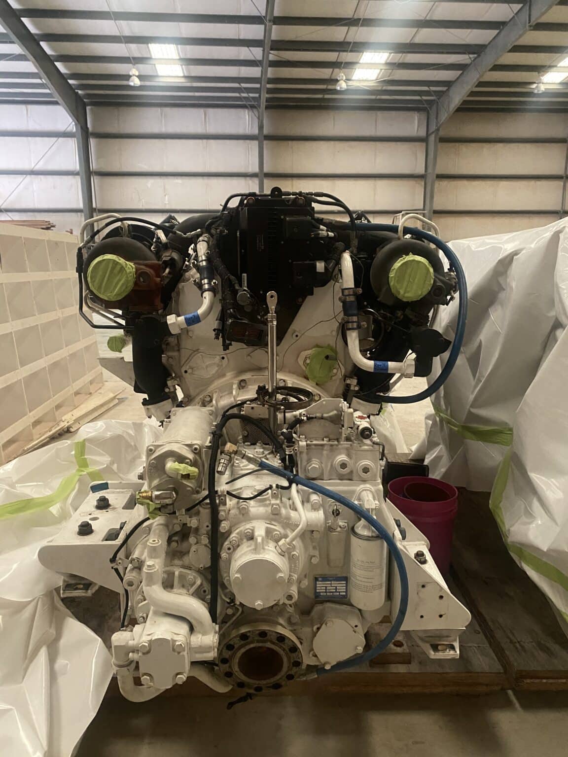 Pair Caterpillar C32 Marine Engines – 1925hp – – Commercial Marine Pro