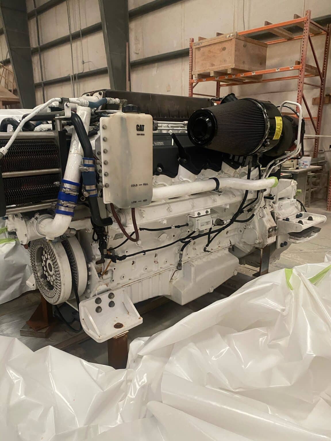 Pair Caterpillar C32 Marine Engines – 1925hp – – Commercial Marine Pro