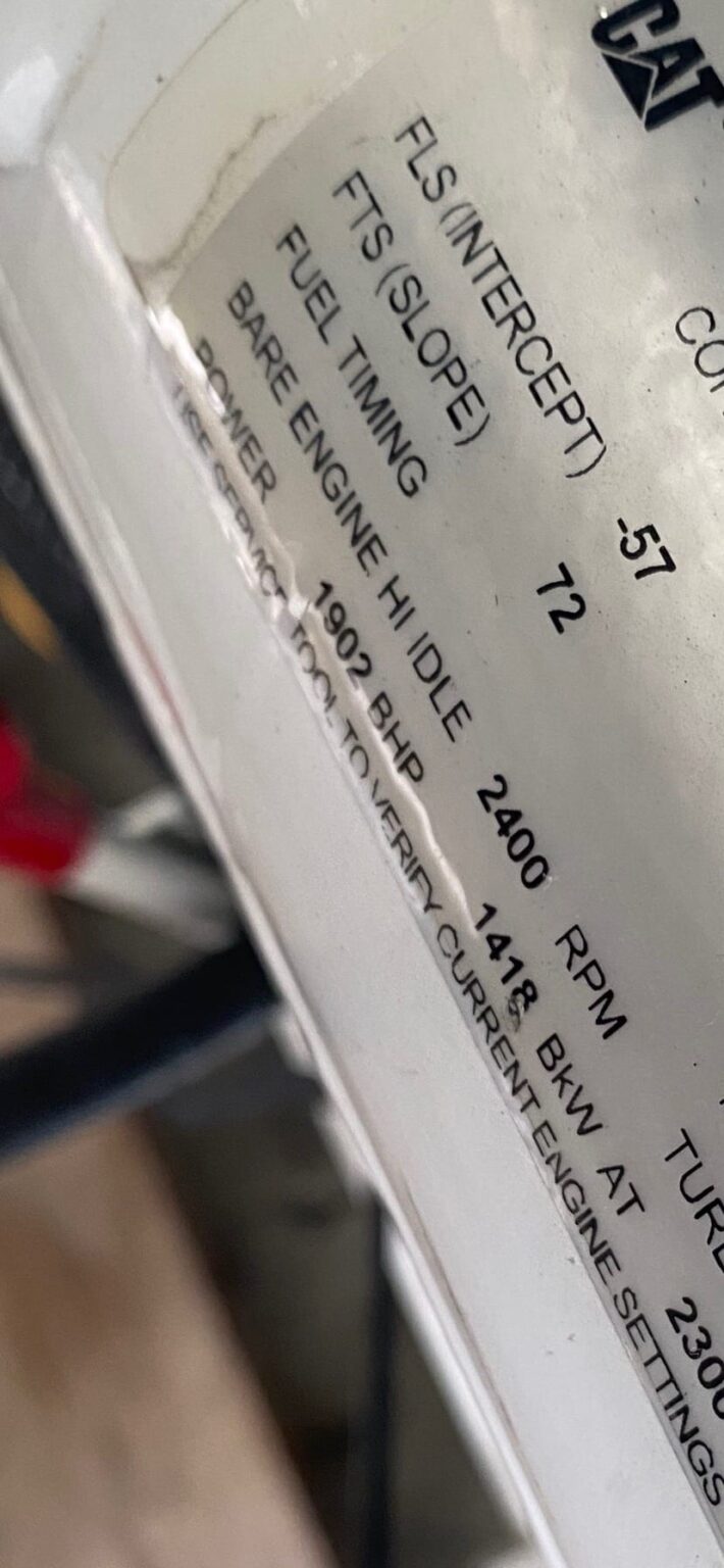 Pair Caterpillar C32 Marine Engines – 1925hp – – Commercial Marine Pro