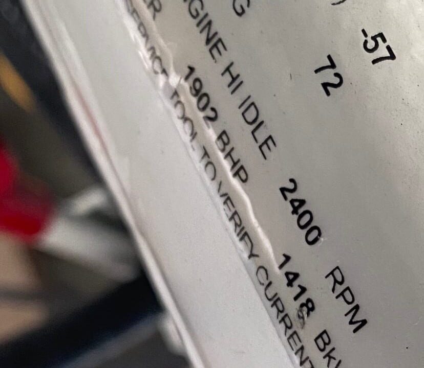 Pair Caterpillar C32 Marine Engines – 1925hp – Recently Removed ...