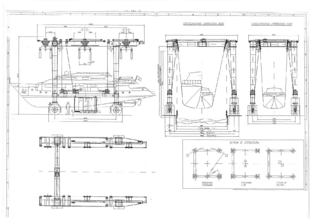 130T Marine Travel Lift | Commercial Marine Pro
