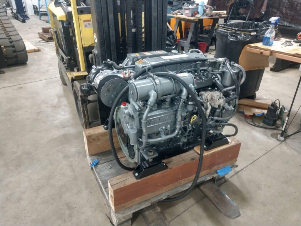 Pair Yanmar 4LHA STE Marine Engines - REBUILT | Commercial Marine Pro