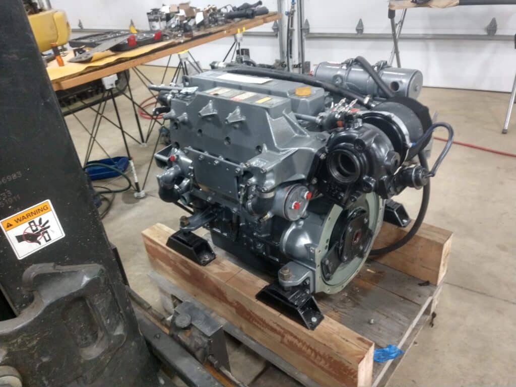 Pair Yanmar 4LHA STE Marine Engines - REBUILT | Commercial Marine Pro