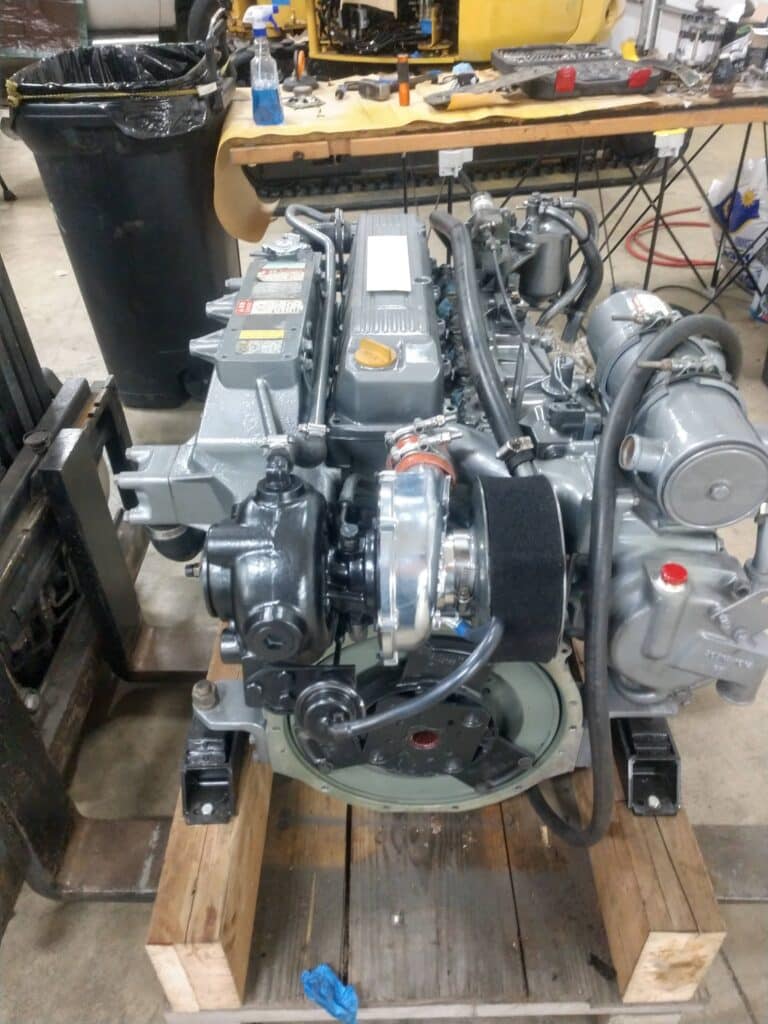 Pair Yanmar 4LHA STE Marine Engines - REBUILT | Commercial Marine Pro