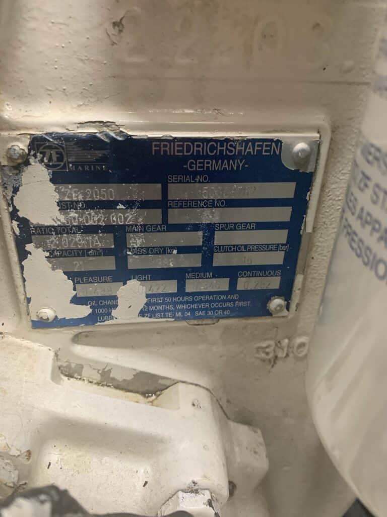 ZF 2050 Marine Gear – Ratio 2.029:1 – RTO – Commercial Marine Pro