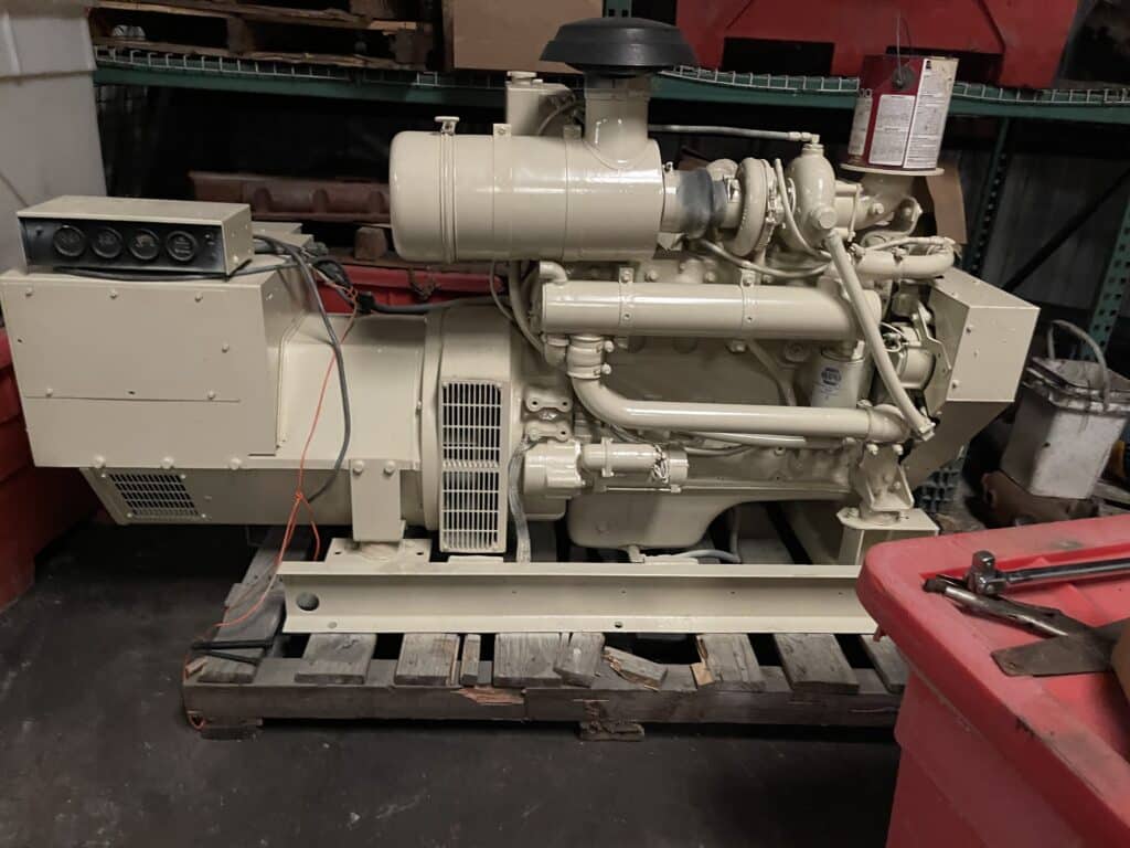 Cummins 95KW generator set – Commercial Marine Pro