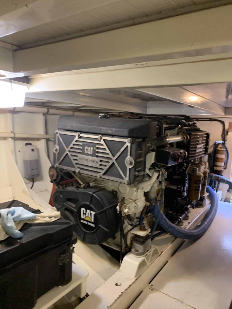 Pair CAT C18 Marine Engines - 1015 HP - RTOs | Commercial Marine Pro