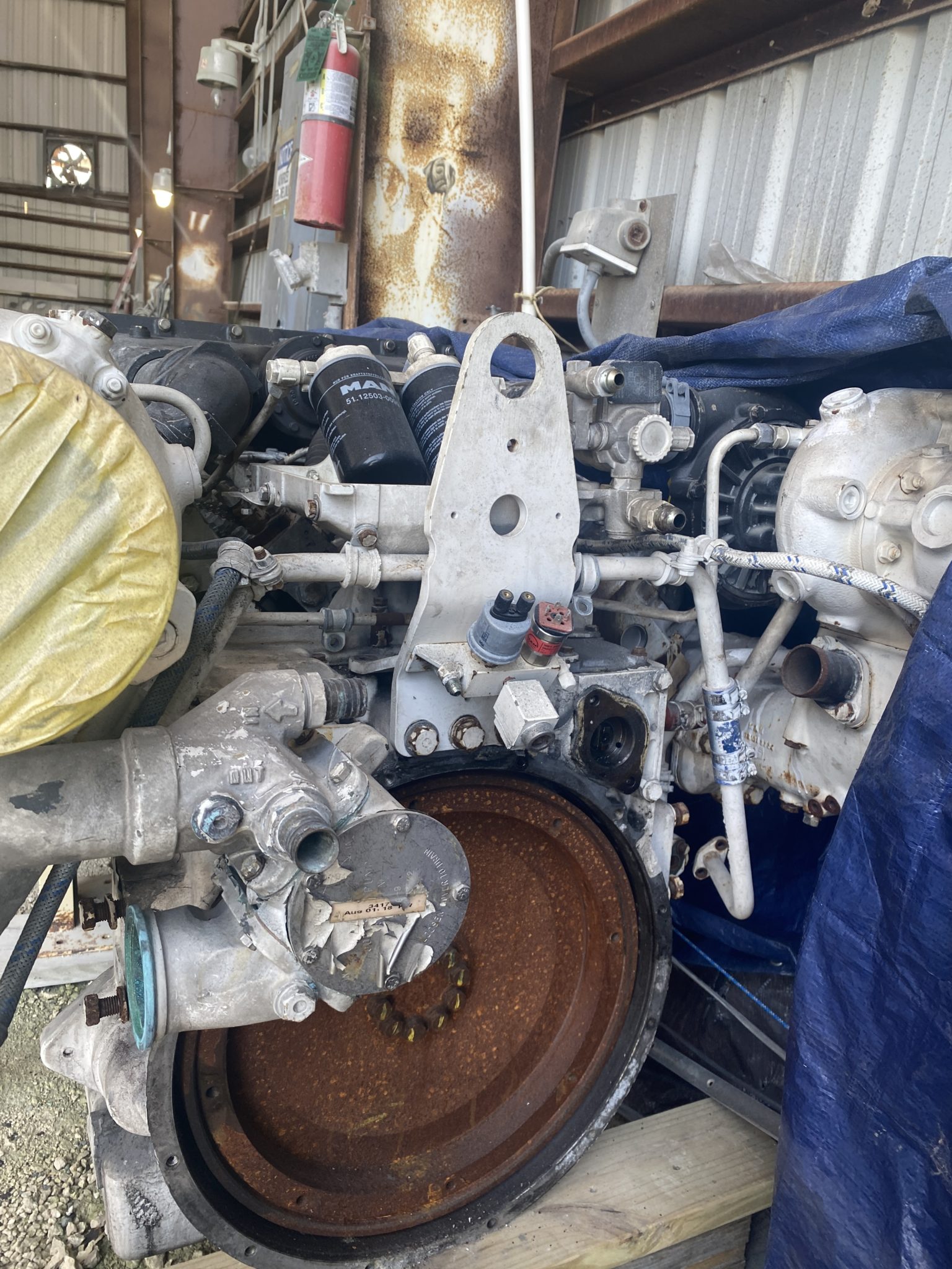 Pair MAN 2840 LE 403 Marine Engines - | Commercial Marine Pro
