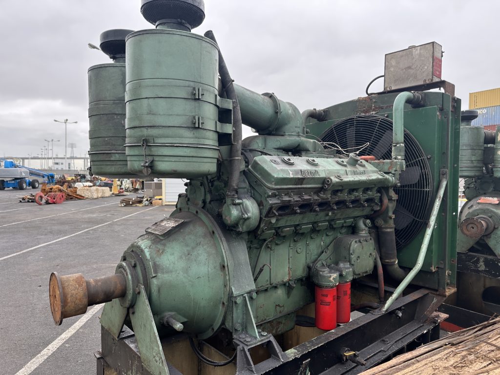 Pair Detroit 12v71 Marine Engines | Commercial Marine Pro