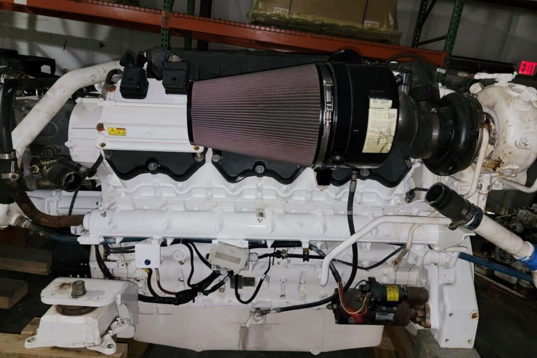Pair CAT C32 Marine Engines – Lower hour RTOs – Year 2008 – Commercial ...