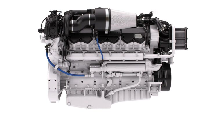 Pair CAT C32B Marine Engines - New Surplus | Commercial Marine Pro