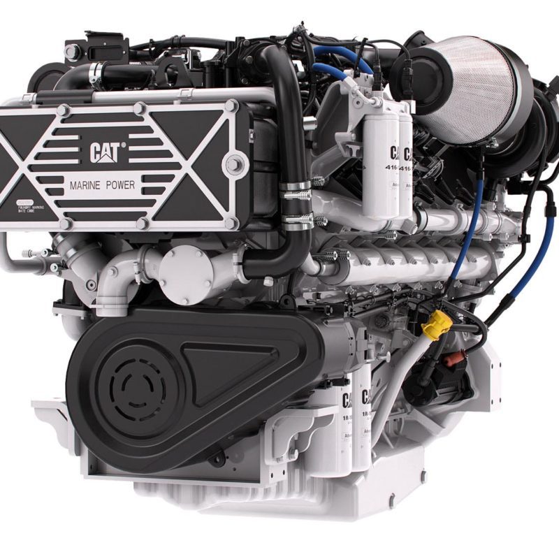 Pair CAT C32B Marine Engines - New Surplus | Commercial Marine Pro