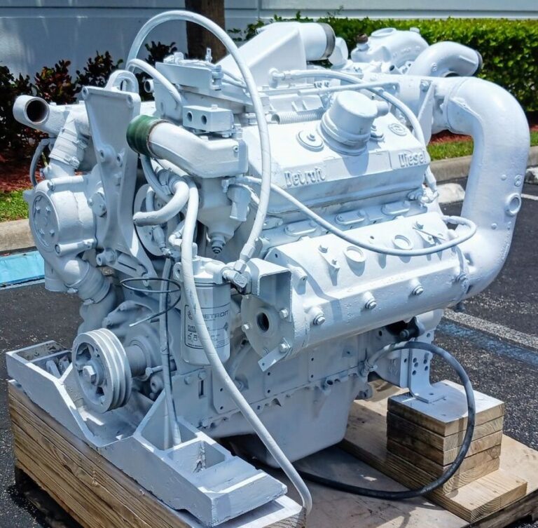 Single or Pair Detroit 6V92 TA Marine Propulsion Engines – Commercial ...