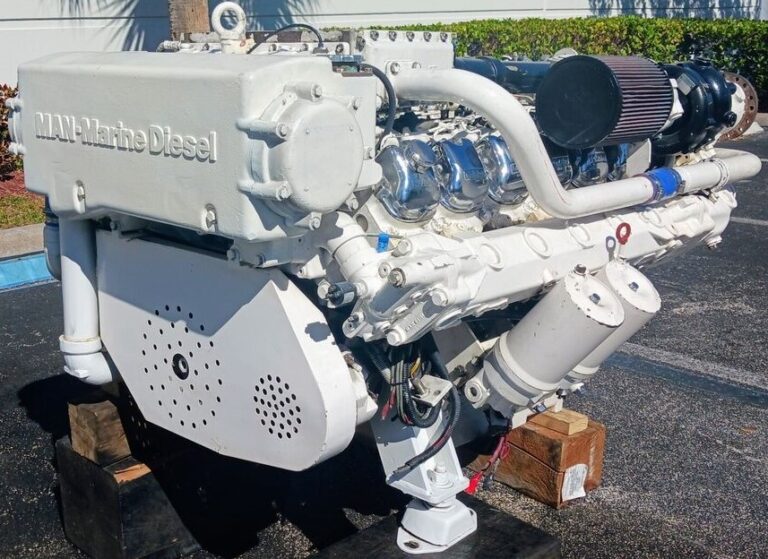 Single MAN D2842 LE406 Marine Propulsion Engine – Commercial Marine Pro
