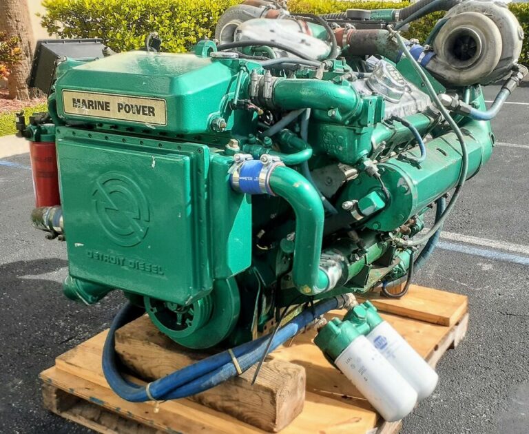 Single or Pair Detroit Diesel 8V92 TA DDEC Marine Propulsion Engines – Commercial Marine Pro