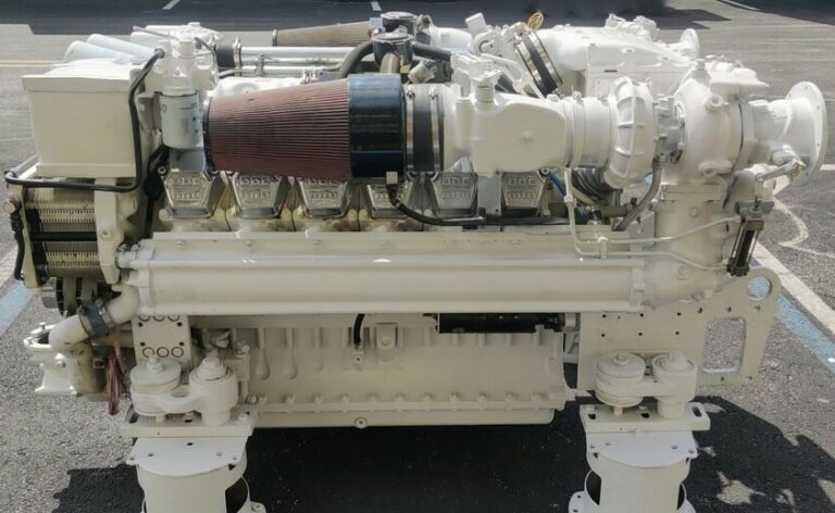 Single or Pair MTU 12V2000 Marine Propulsion DDEC Engines – Commercial ...