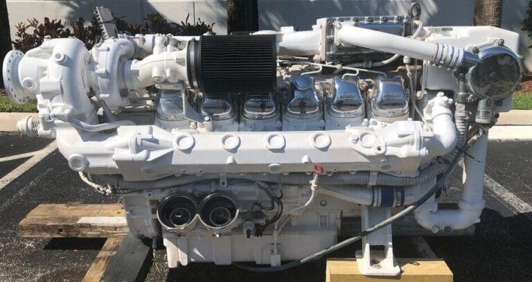Single or Pair MAN D2842 LE406 Marine Propulsion Engines – Commercial ...