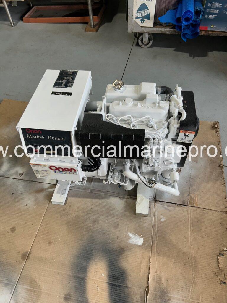 Pair Of 8.5kw Kubota Onan Marine Generators | Commercial Marine Pro