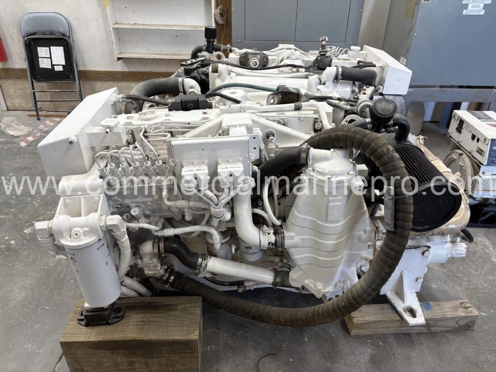 Pair Of Cummins 6CTA8 Marine Engines With ZF 285A Gears - Low Hours ...