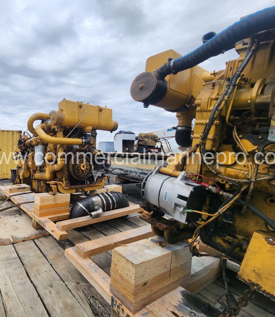 Single or Pair CAT 3406 Marine Propulsion Engines and ZF IRM320 AL1 ...