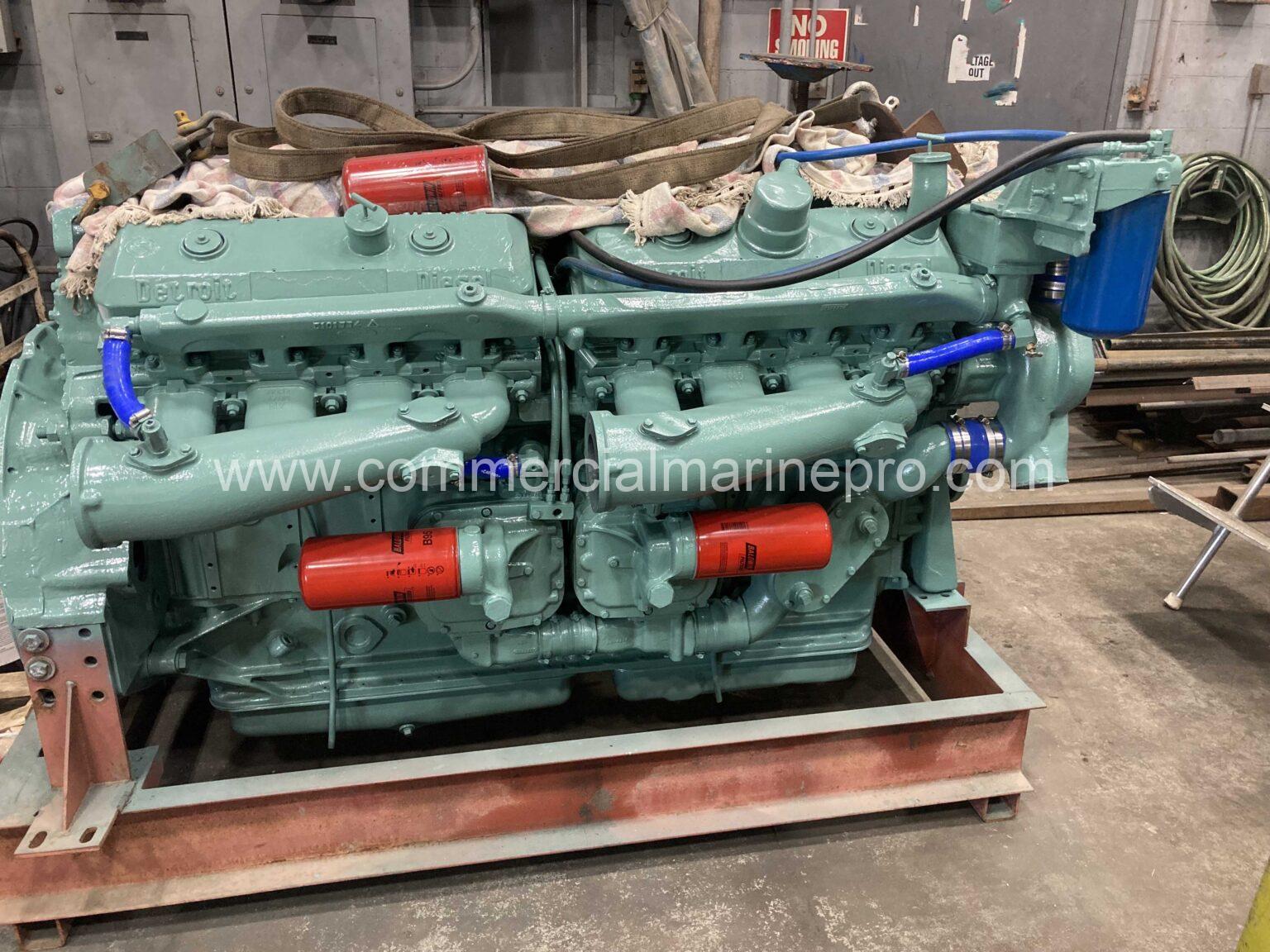 16v92 Detroit Marine Engine – Commercial Marine Pro
