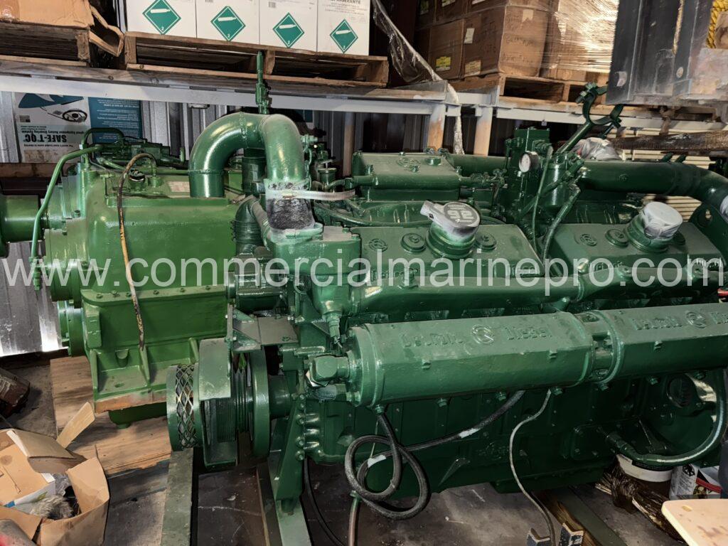 Single Detroit Diesel marine 12V92TA rebuilt surplus engine ...