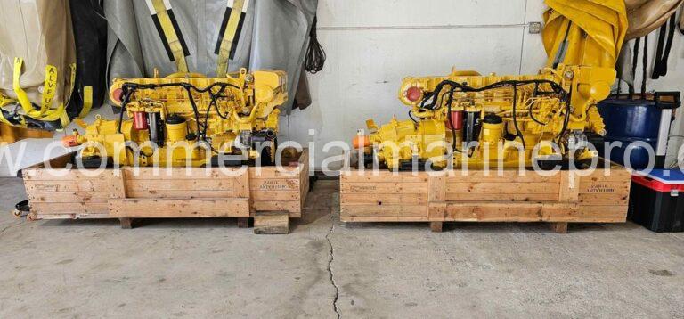 (2) John Deere 6081 AFM75 Marine Engines | Commercial Marine Pro