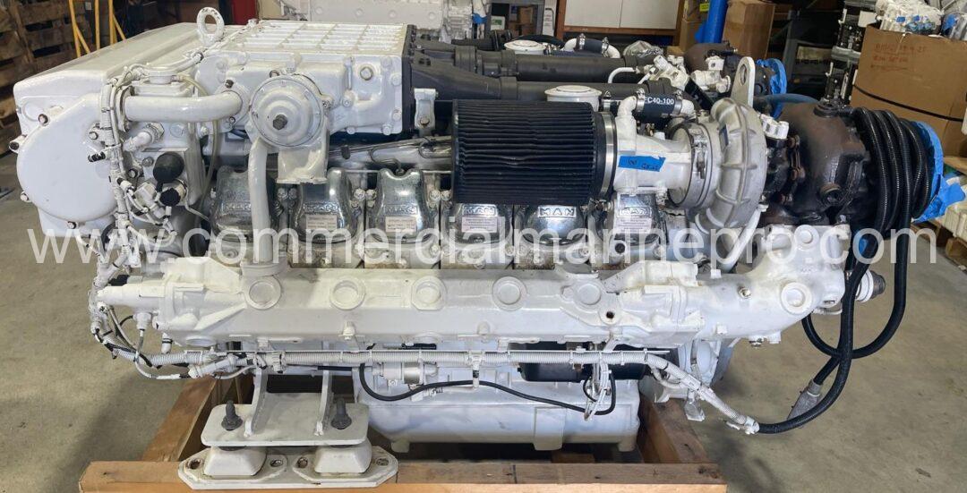 Pair MAN D2842 LE404 Marine Propulsion Engines - Lower Hour Running ...