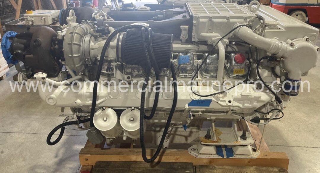 Pair MAN D2842 LE404 Marine Propulsion Engines - Lower Hour Running ...