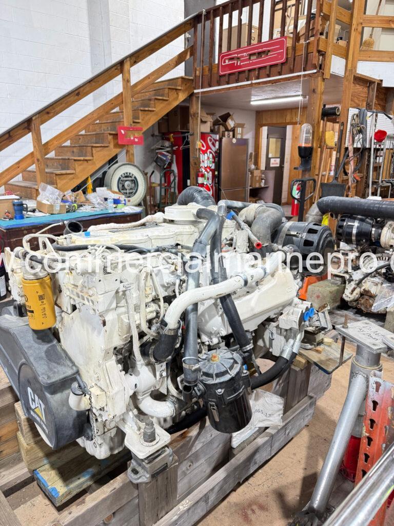 Pair CAT 3126B Marine Engines w/ ZF280-1 Gears Ratio 1.43 | Commercial ...