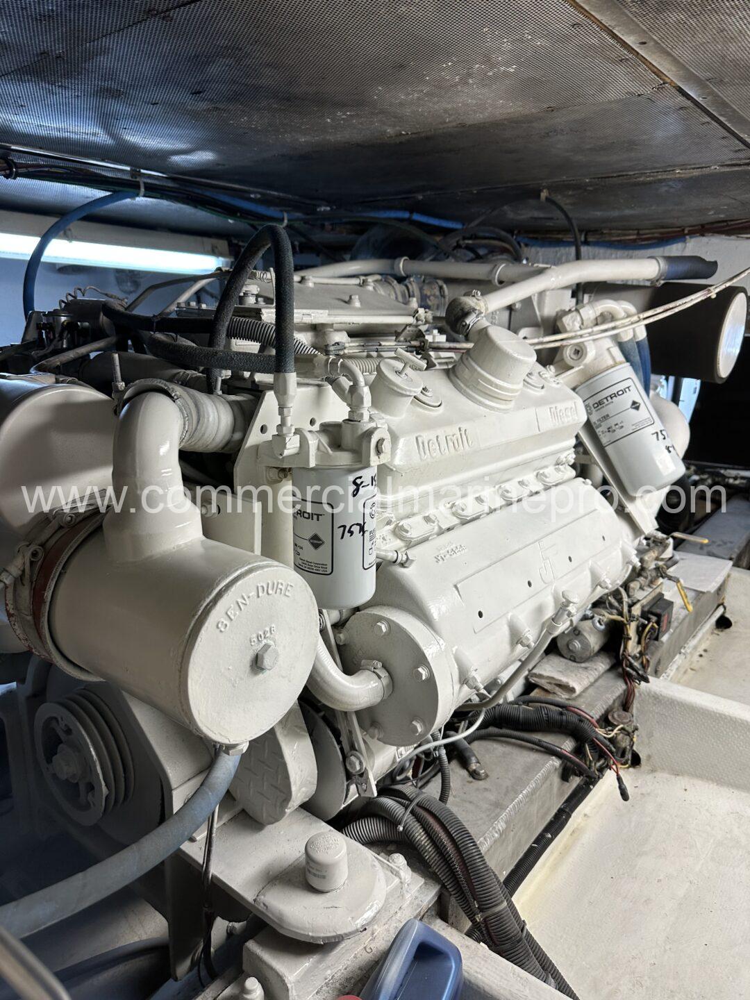 Detroit Diesel 8V92 Marine Engine | Commercial Marine Pro
